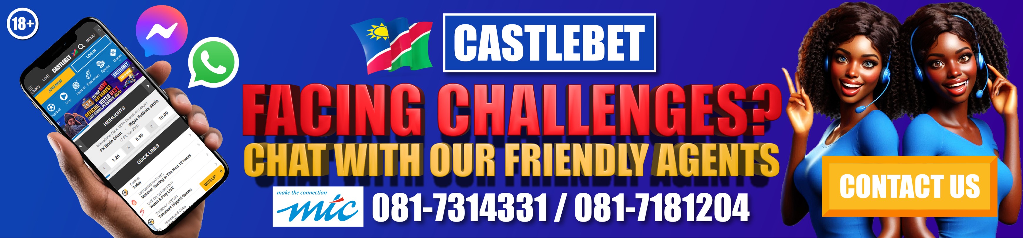 CASTLEBET | Sports Betting Namibia | Football BET online